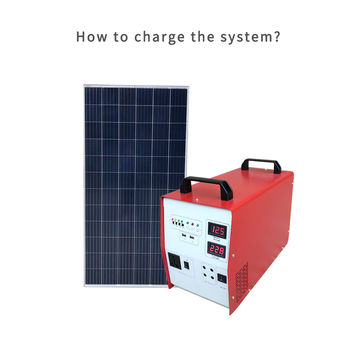 China Portable Solar Charger Generator DC AC System 300W 500W to 2000W ...