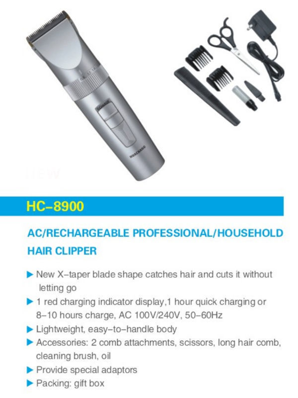 China Factory supply AC/Rechargeable professional household Hair ...
