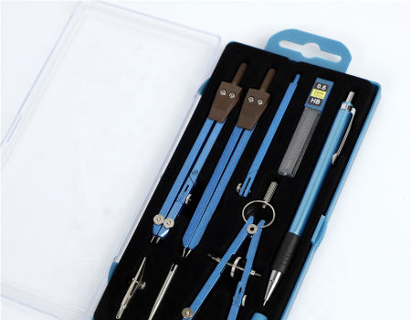 OEM Customizable Aluminum alloy Marking Tool Office String Compass ...