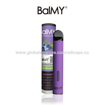 China BalMY E-cig 2.2ML 400mAh 500puffs Disposable Vape pen Ecig with ...