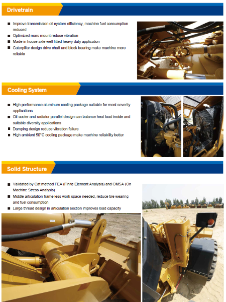 China Cat Payloader Front End Loader Wheel Loader SEM Brand SEM658D ...