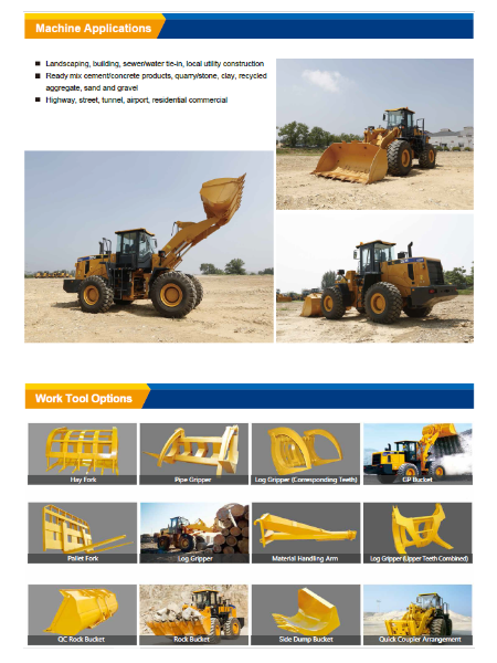 China Cat Payloader Front End Loader Wheel Loader SEM Brand SEM658D ...