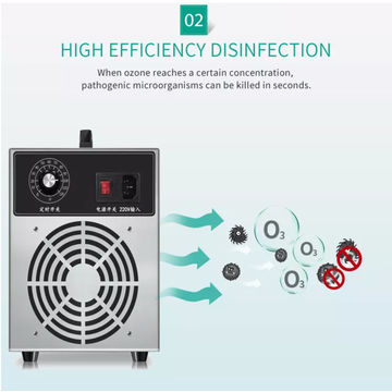 China Portable ozone generators with fan and Timer Control 220v for ...