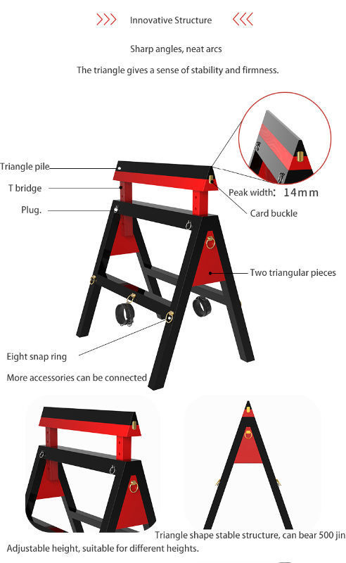 China BDSM Triangulation trojans with large props in the classroom on ...