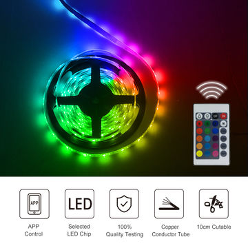 China Smd 2835 5M App Smart Wifi RGBW strip light rbg led strip with ...