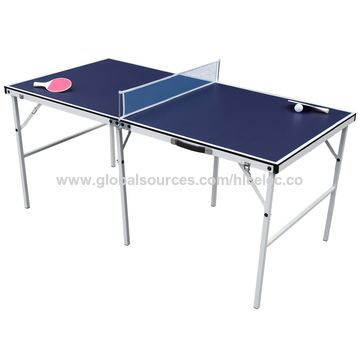 China HLC Indoor Outdoor Foldable Portable Table Tennis Table on Global ...