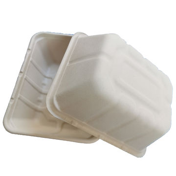 China Biodegradable Compostable Mold Pulp Vegetable Paper Tray Packing ...