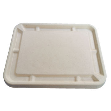 China Biodegradable Compostable Mold Pulp Vegetable Paper Tray Packing ...