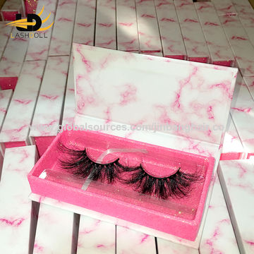 China NEW marble Eyelash Packaging Box wholesale Lash Box Packaging ...