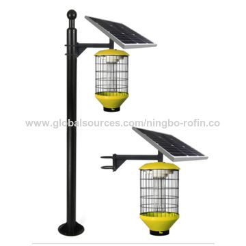 China China factory patented mosquito killer lamp solar insecticidal ...