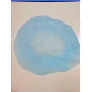 China 21inch Disposable non-woven bouffant round strip cap for lab and ...