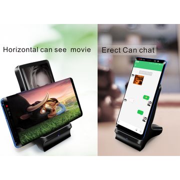 China 2019 fast wireless charger power bank with photo frame wireless ...