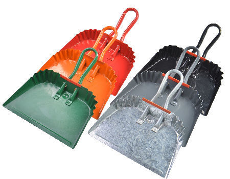 China Metal Dustpan Sweep Heavy Duty Steel Dust Pan with Hook Hanger ...