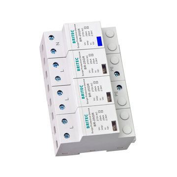 China Surge protectors, type 1 25kA 4 poles 385v on Global Sources,din ...