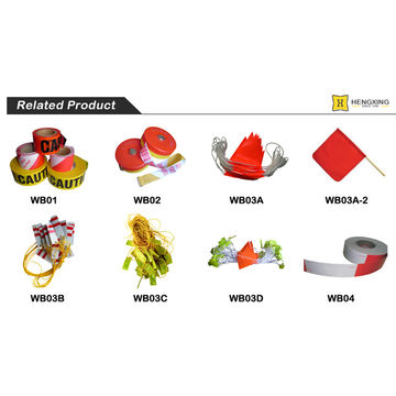 China Warning Band Caution PVC and PP Material No Print Triangle Safety ...