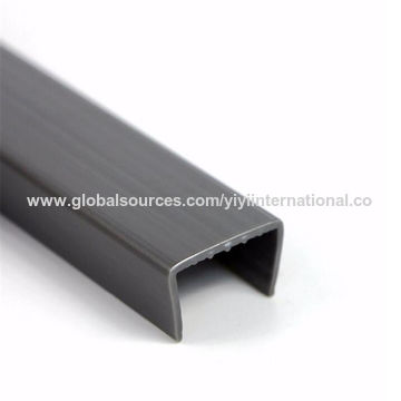 China High quality u-shaped plastic extrusion/UPVC/PVC profiles on Global Sources,pvc extrusion ...