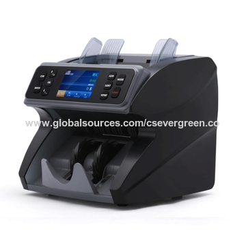 China CIS mixed denomination multi currency value money counter ...