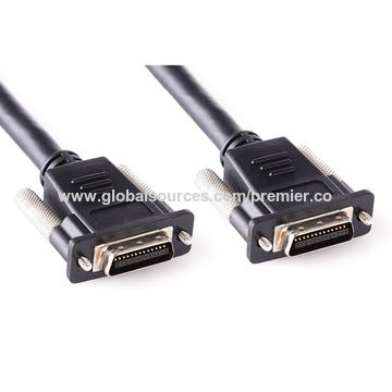 China Camera Link SCSI Data Cable MDR 26 Pin Male To MDR 26 Pin Male on ...