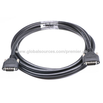 China Camera Link SCSI Data Cable MDR 26 Pin Male To MDR 26 Pin Male on ...