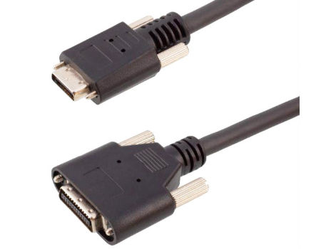 Camera Link MDR plug to SDR plug PoCL Camera Cable, Right Angle MDR ...