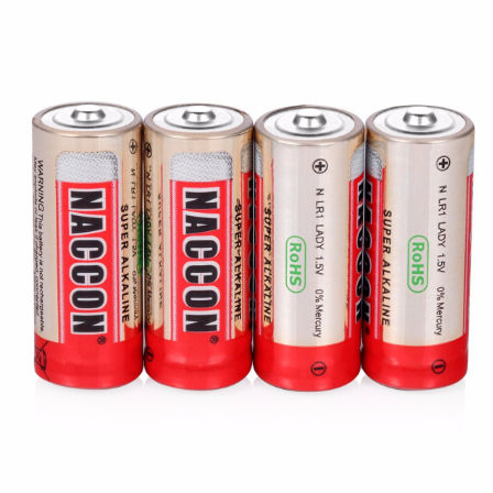 China Naccon alkaline LR1 N size 1.5V dry battery on Global Sources,LR1 ...