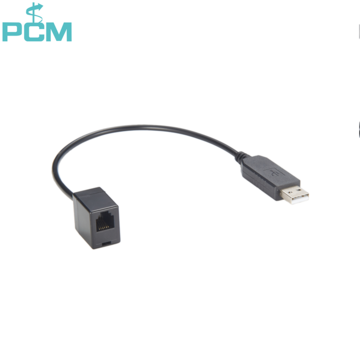 China Premier Cable RJ12 6P6C female socket to USB 2.0 male Adapter Add ...