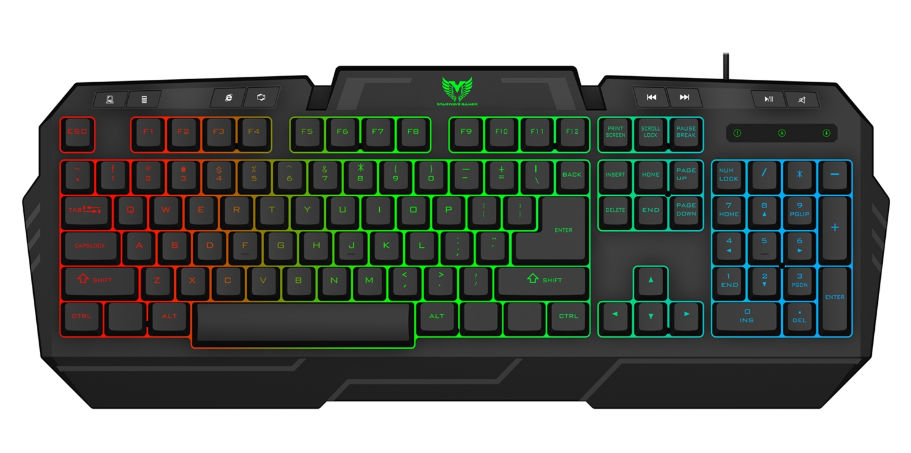 Starwave Super Smooth Typing Wired Gaming Keyboard Mechanical Keyboard ...