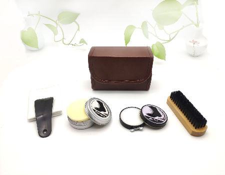China Custom Design Men's Professional Shoe Care kit/Shoe Shine Kit Box ...