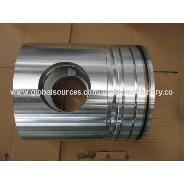 China Large Dimension Vehicle engine Casting Aluminum Piston gas ...