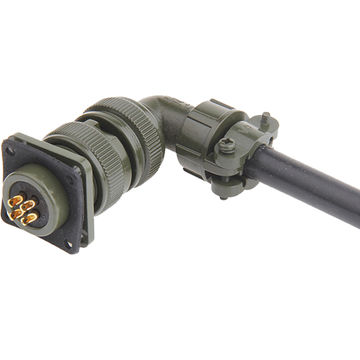 China Panel Mount Thread Couple MS3102A14S-2P Male Socket 4 Position ...