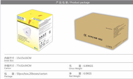 CE Approval Quality reliable Brands Ready to ship PPE EN149 Standard ...