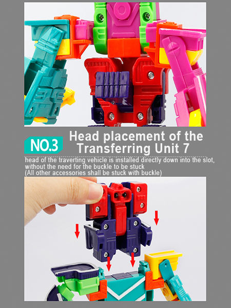 Digital body deformation toy car robot King Kong boy puzzle assembly ...