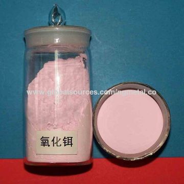 China Rare earth oxide best price 99.9% pink powder erbium oxide on ...