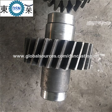 China Customized gears, alloy steel hot forging, hobbing, broaching ...