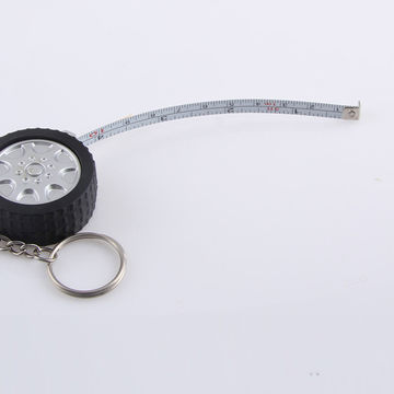 China Promotional mini tyre shape tape measure 1m tire measure tape ...