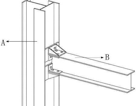 Customized steel structure components bracket, structures framework ...