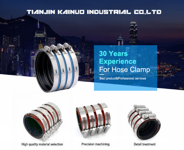 China Steel flexible A type 4" excavator hubless no hub coupling for ...