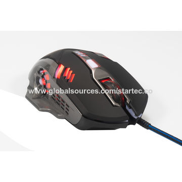 China 6D gaming mouse with Sunplus 168A, DPI up to 2400 on Global ...