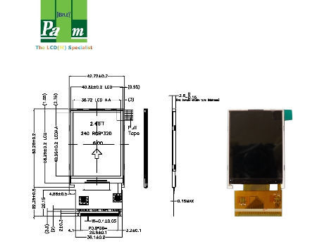 Taiwan 2.4-inch TFT LCD Display on Global Sources,TFT LCD Module,2.4 ...