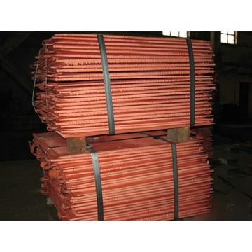 China China Wholesale 99.99% Purity Lme Copper Cathode/ Grade A copper ...