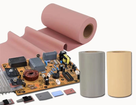 China BM900S 0.23mm 1.6W Soft insulator silicone rubber sheet / Sil Pad ...