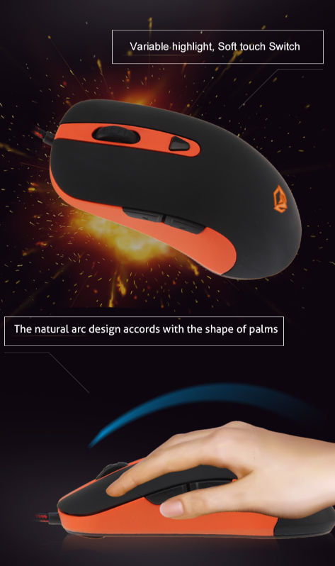 China MeeTion GM30 Gaming Mouse Meetion High Resolution Optical Sensing ...