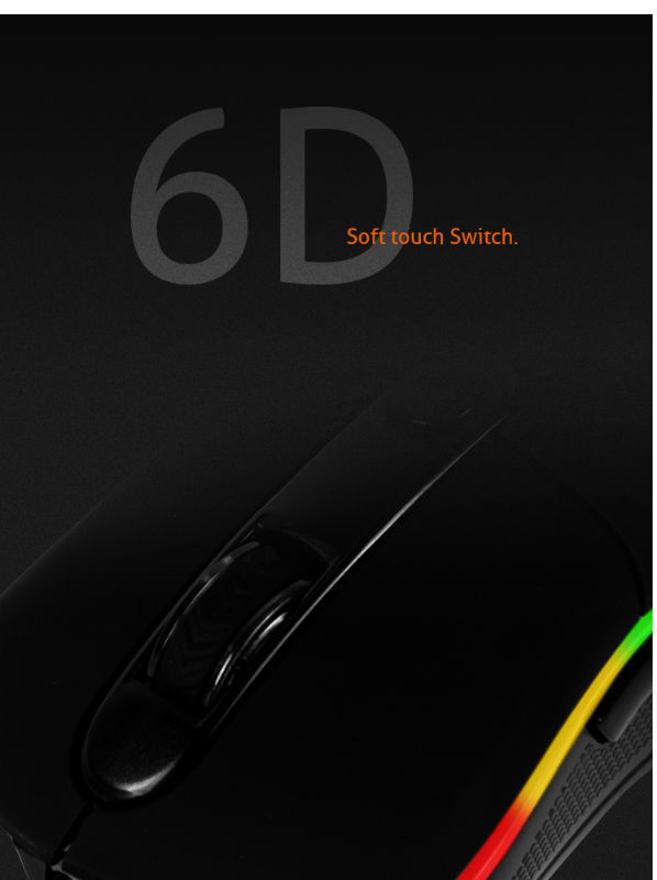 China 2018 USB Ergonomic Optical LED Colorful 4800 DPI High Resolution ...