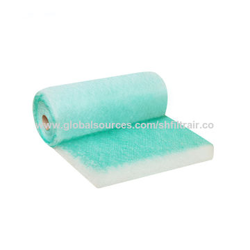China Paint stop filters glass fibre paint stop air filtration system ...