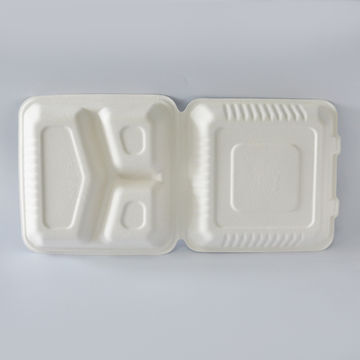 China Biodegradable bagasse Packing box B004 on Global Sources,Packing ...