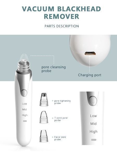 China Nose Pimple Pores Removal Microdermabrasion Skin Vacuum Device on ...
