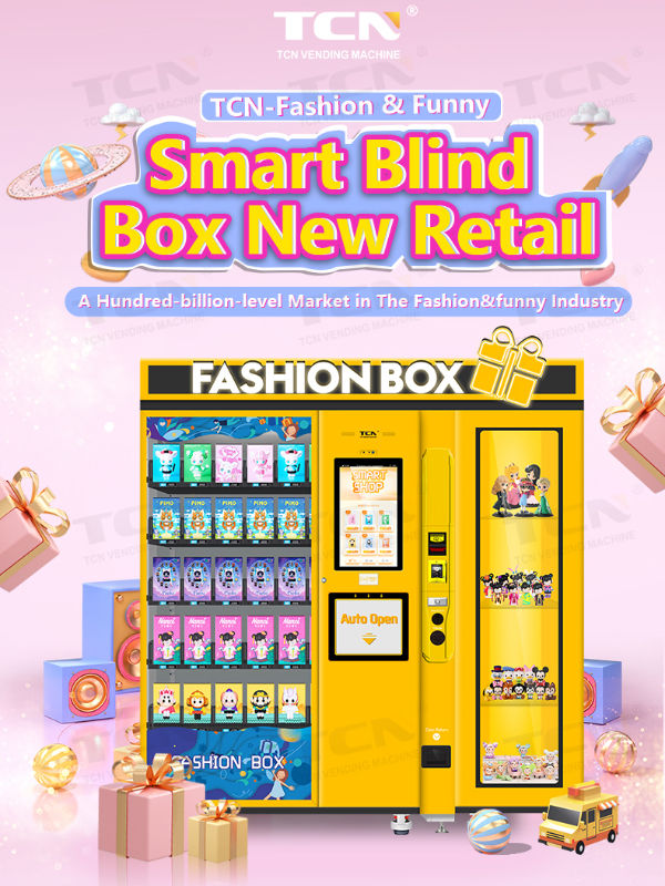 China TCN Attractive Design Convenience Store Happy Box Vending Machine ...