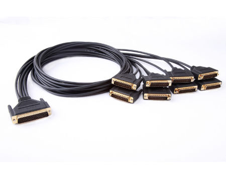 45 degree Angle Dsub Male DB44 to Female DB25 Connector Cable DB9/DB15 ...