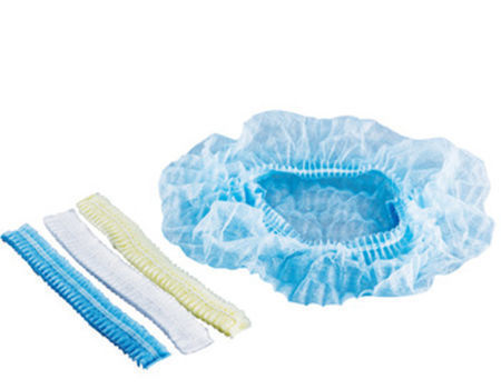 Surgically disposable best seller head cover net non woven mob clip cap ...
