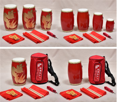 Children's leather waist drum for adult middle-aged and elderly waist ...